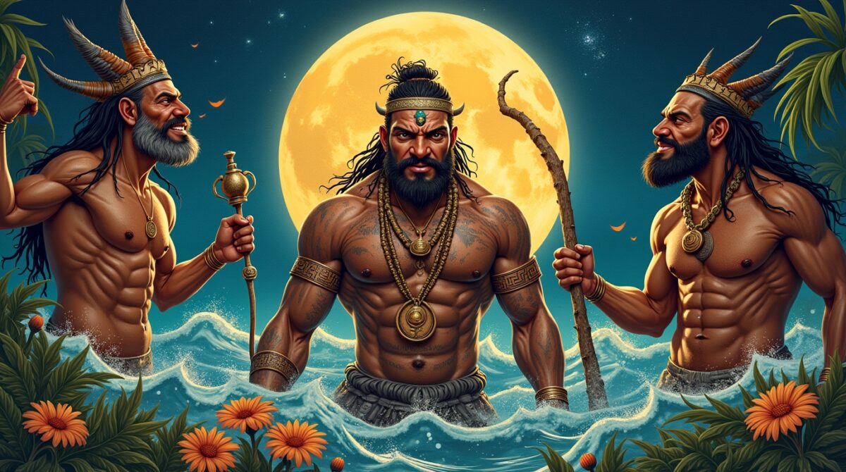 Vatea: A Relação com Rangi e Papa na Mitologia Polinésia