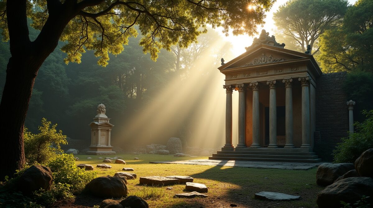 Templos perdidos na mitologia romana: descubra mapas e mistérios